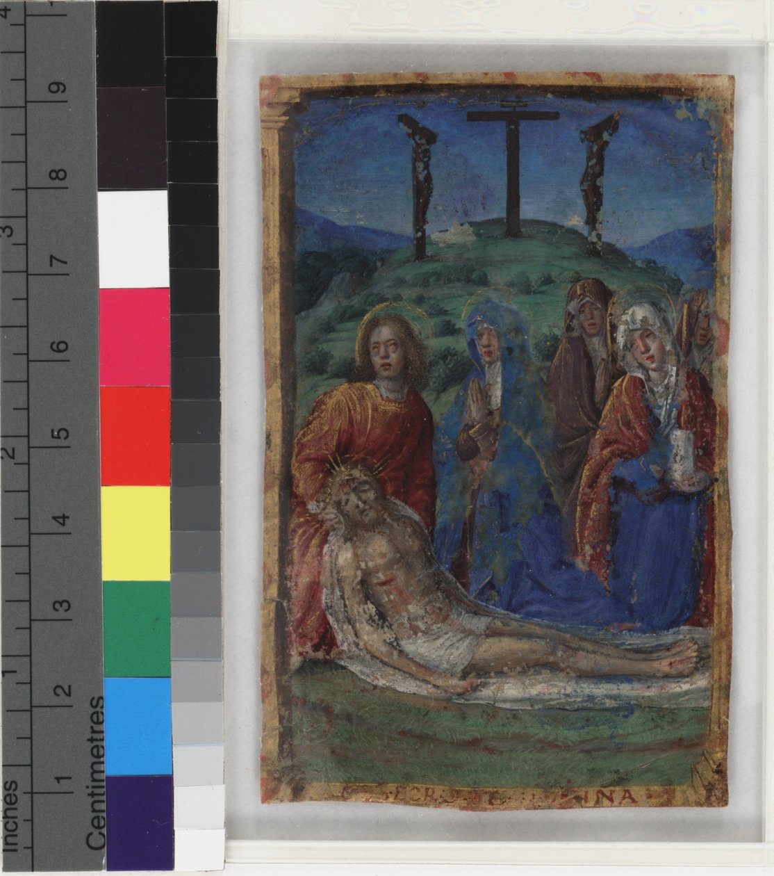 Die Beweinung Christi, ca. 1495 von Jean Poyer: Kunstdruck